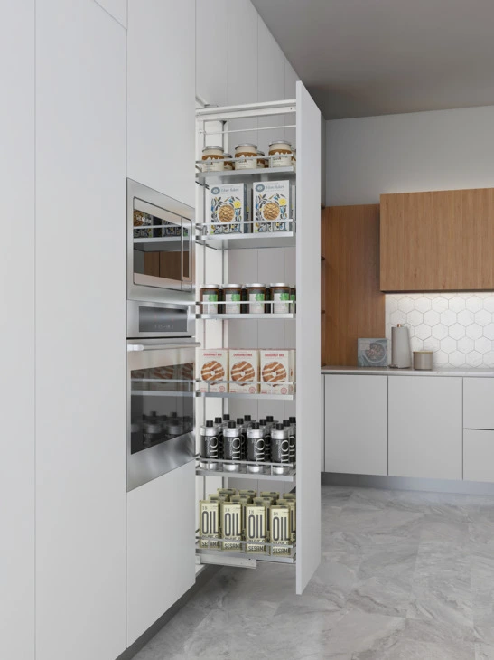 Cos coloana 300 alb tip camara extractibila cu amortizare - Prestrend